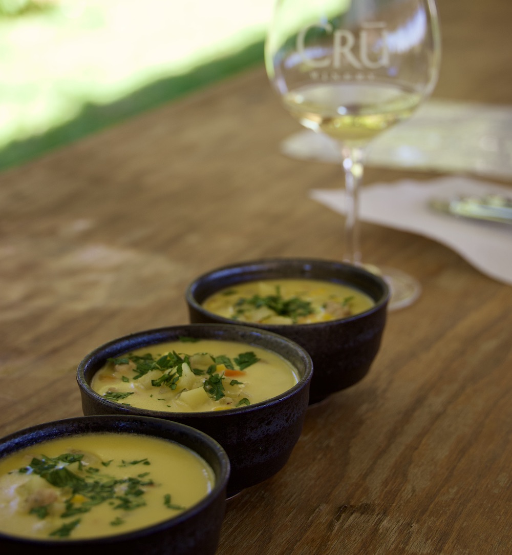 CRU Winery Hosts First Chowder Contest - Edible Monterey Bay